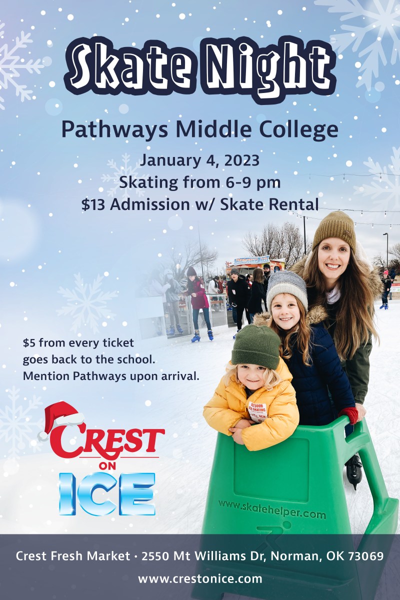 PATHWAYS MIDDLE COLLEGE ICE SKATING NIGHT