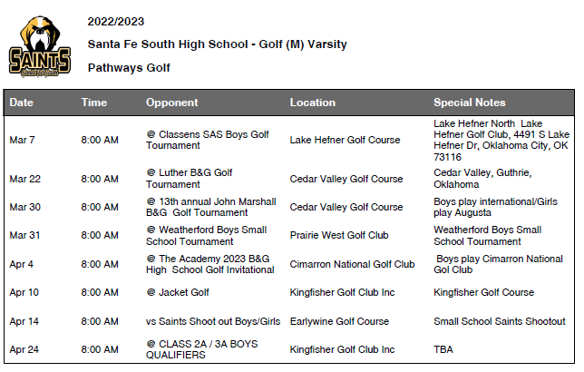 Santa Fe South Pathways Middle College Newsletter