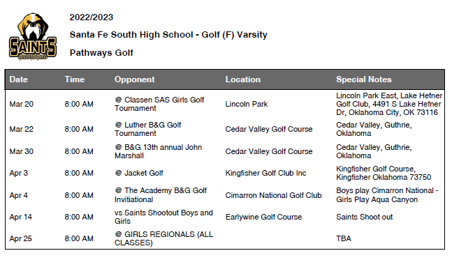 Santa Fe South Pathways Middle College Newsletter