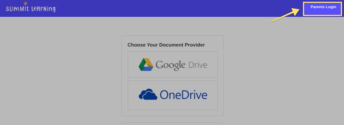 SUMMIT LEARNING: Logging in for Parents